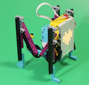 Walking robot with Chebyshev's lambda mechanism from Spike Prime - RoboWiki